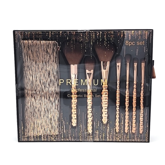 Walmart | Makeup | Premium Professional Cosmetic Brush Set 8 Piece ...